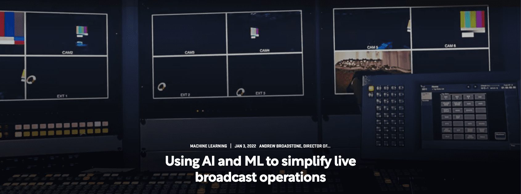 Leveraging AI/ML to Simplify Broadcast Operations - Zixi