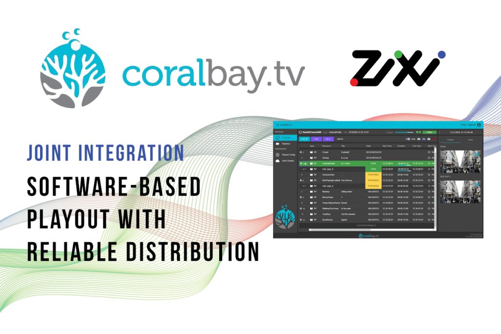 coralbay.tv Integrates Zixi for Software-Based Live Playout - Zixi